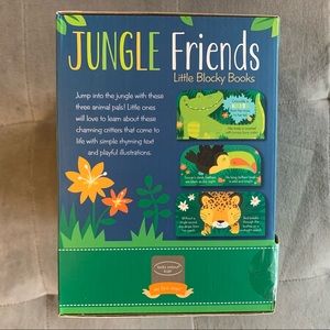 kathy ireland | Toys | Nwt Jungle Friends Little Blocky Books Box Set ...